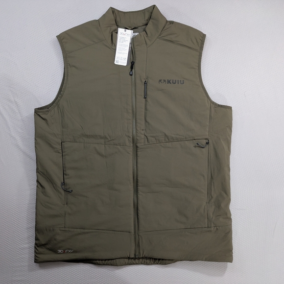 KUIU | Jackets & Coats | Kuiu Kenai 3defx Vest Ash Size 2xl Lightweight ...